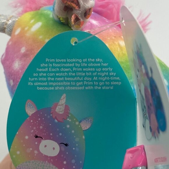 Squishmallows | Toys | Squishmallows 5 Prim The Rainbow Unicorn Kelly Toy Stuffed Plush ...